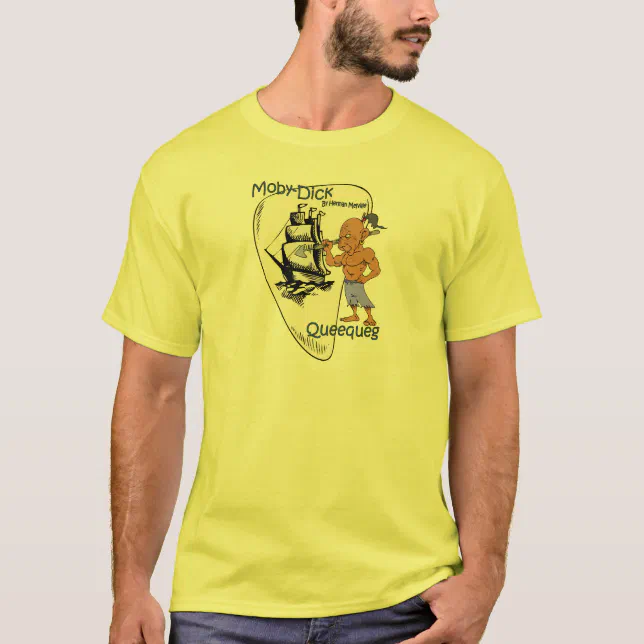 "Moby-Dick" ~ Queequeg “Chief Harpooner” T-Shirt | Zazzle