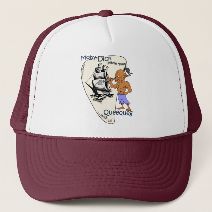 "Moby-Dick" ~ Queequeg “Chief Harpooner” Trucker Hat | Zazzle.com