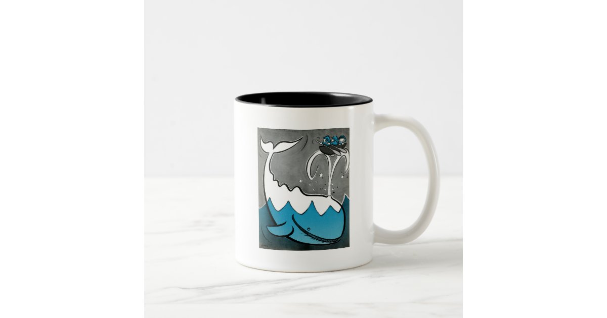 Moby Dick Two-Tone Coffee Mug | Zazzle