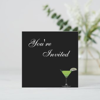 Mocktail Birthday Party Invitation | Zazzle