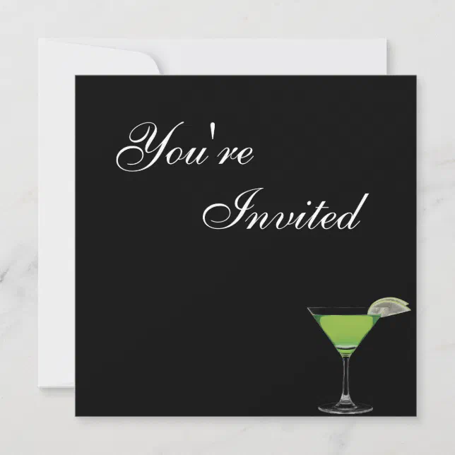 Mocktail Birthday Party Invitation | Zazzle
