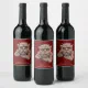 Mockup Gothic Sculpture Custom Wine Labels | Zazzle