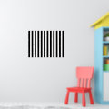 Mod Black and White Stripes Pattern Poster | Zazzle