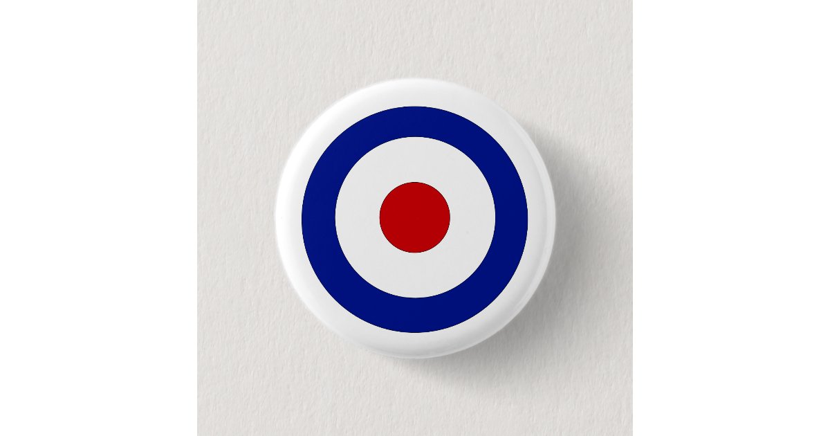 MOD Circle Badge Pinback Button | Zazzle