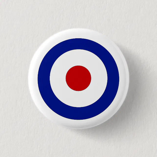 MOD Circle Badge Pinback Button | Zazzle