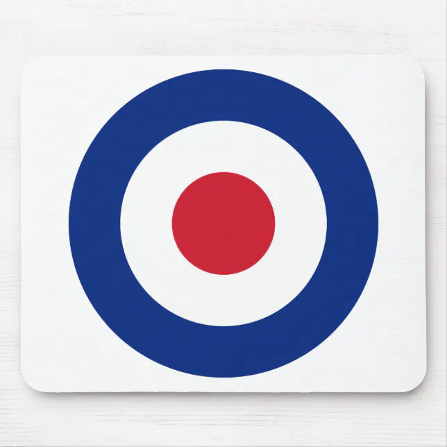 Mod - Classic Roundel - Bullseye Archery Target Mouse Pad | Zazzle