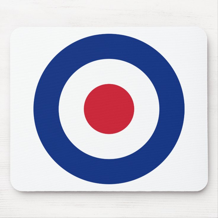 Mod - Classic Roundel - Bullseye Archery Target Mouse Pad | Zazzle