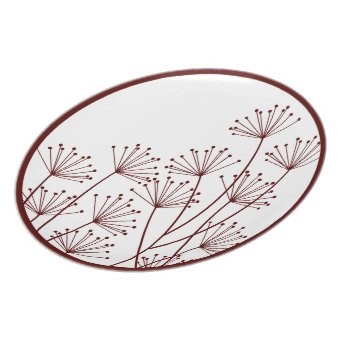Mod Dandelions, Melamine Tableware / Plate | Zazzle