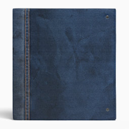 mod denim Business Binder | Zazzle