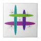 Mod Elliptical Ceramic Tile | Zazzle