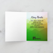 Mod geometric universal employee anniversary card | Zazzle