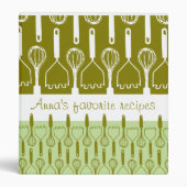 Mod Masher Whisk Recipe Binder | Zazzle