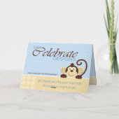 Mod Monkey TY Card | Zazzle