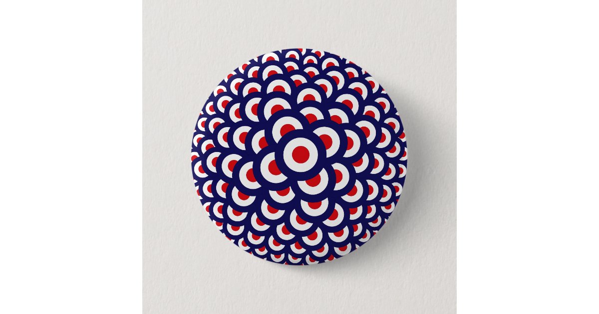 Mod Swarm Badge Pinback Button | Zazzle