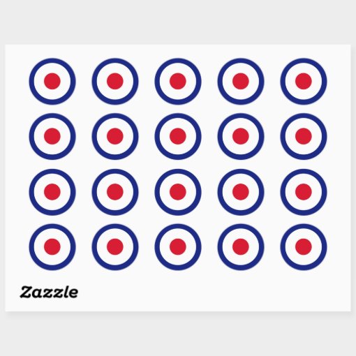 Mod target Sticker | Zazzle