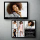 Model Actor 5 Photo Two Sided Comp Card Template | Zazzle
