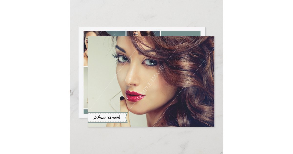 Model Actor Comp Card | Zazzle