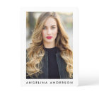 Model Actor Comp Card - 4 Photo Back | Zazzle