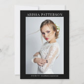 Model Actor Comp Card 6 Photo 5x7 | Zazzle