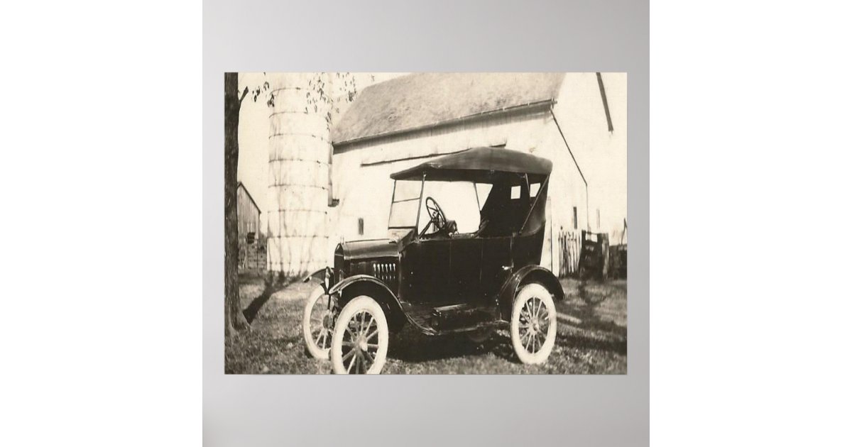 Model T Photo Poster | Zazzle