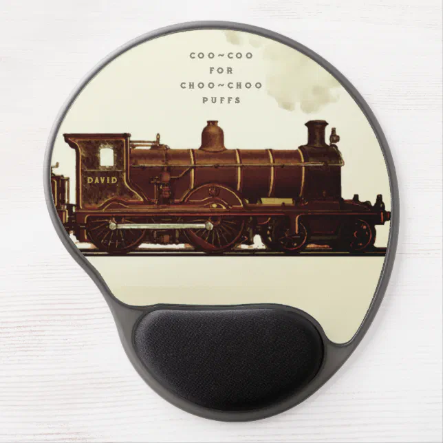 Model Train Gel Mouse Pad | Zazzle