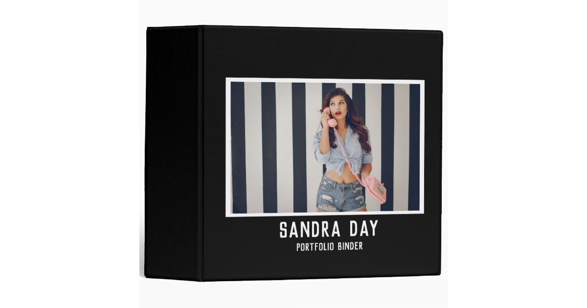 Modeling Portfolio Binder | Zazzle