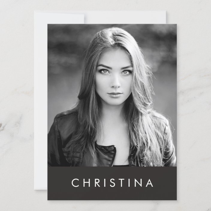 Models and Actors Headshot Comp Card | Zazzle.com