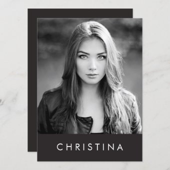 Models and Actors Headshot Comp Card | Zazzle