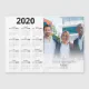 Modern 2020 calendar photo corporate typography | Zazzle