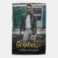 Modern 2023 Graduation Photo Garden Flag | Zazzle