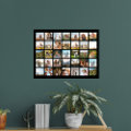 Modern 35 Photo Collage Poster | Zazzle