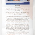 Modern 6 Photo Year In View Newsletter Artsy Tri-F Tri-Fold Holiday ...