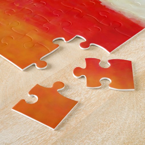 Modern Abstract Art - Rothko Style Jigsaw Puzzle | Zazzle