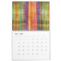 Modern Abstract Contemporary Art Calendar | Zazzle