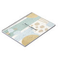 MODERN ABSTRACT GEOMETRIC ART CERAMIC TEXTURE NOTEBOOK | Zazzle