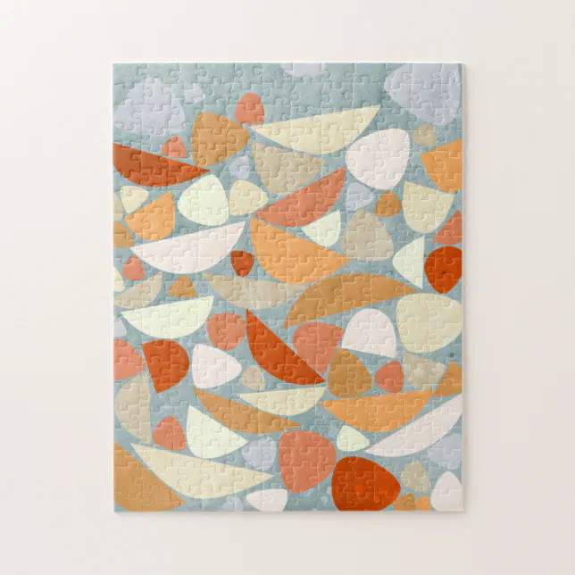 Modern Abstract Pastel Jigsaw Puzzle | Zazzle