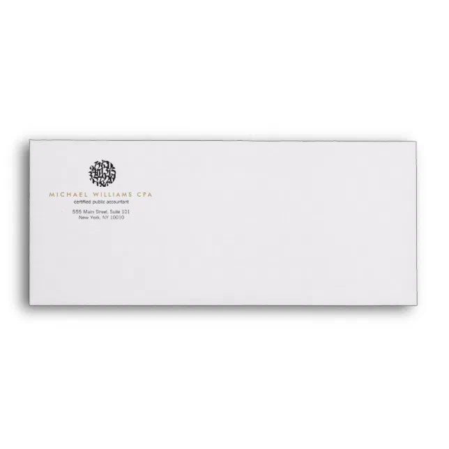 Modern Accountant, Accounting II Envelopes | Zazzle