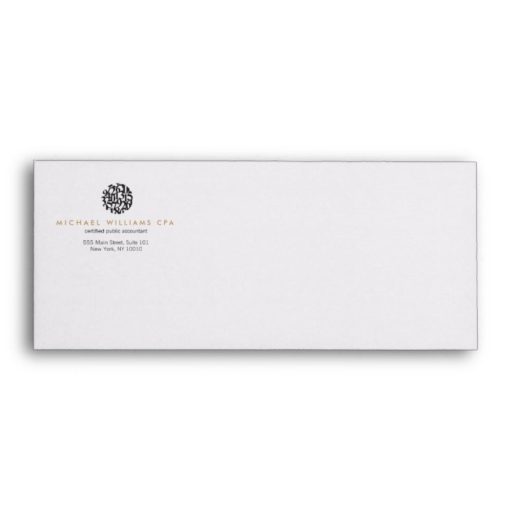Modern Accountant, Accounting II Envelopes | Zazzle