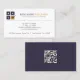 Modern Accountant Tax Return Agent Logo Business Card | Zazzle