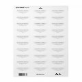 Modern Address Labels | Zazzle