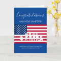 Modern American Personalized Army Graduation Card | Zazzle