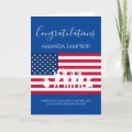 Modern American Personalized Army Graduation Card | Zazzle