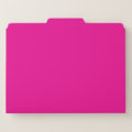 Modern And Minimalist Magenta File Folder | Zazzle