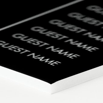 Modern and Simple 7 Table Wedding Seating Chart Foam Board | Zazzle