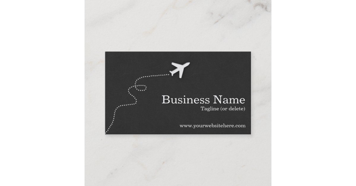 Modern and Simple Travel Business Cards | Zazzle