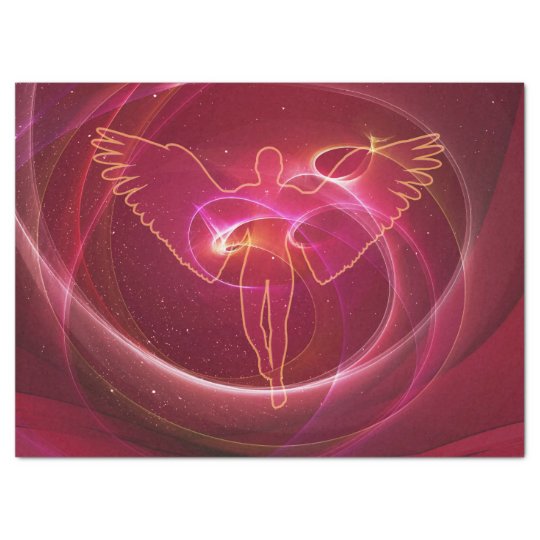 modern angel tissue paper | Zazzle.com