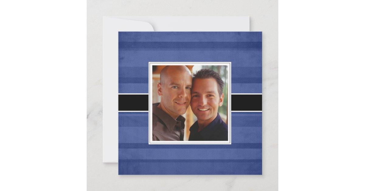 Modern Anniversary Dinner Party Photo Invitations | Zazzle