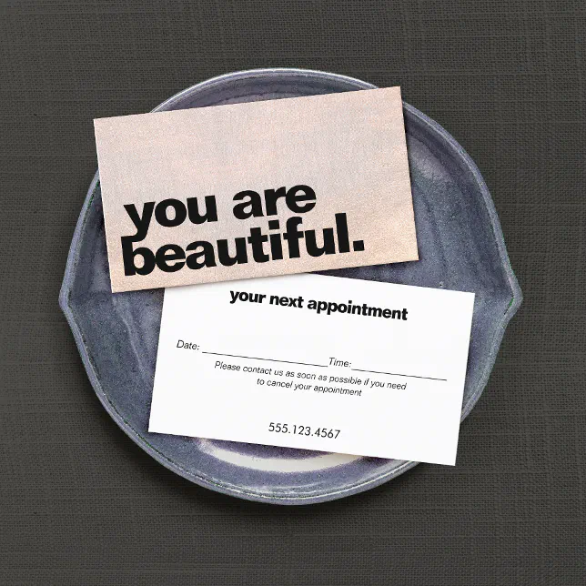 Modern Appointment Reminder | Zazzle