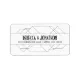 Modern Art Deco Address Labels | Zazzle