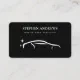 Modern Auto Detailing Cleaning Auto Repair Black Business Card | Zazzle
